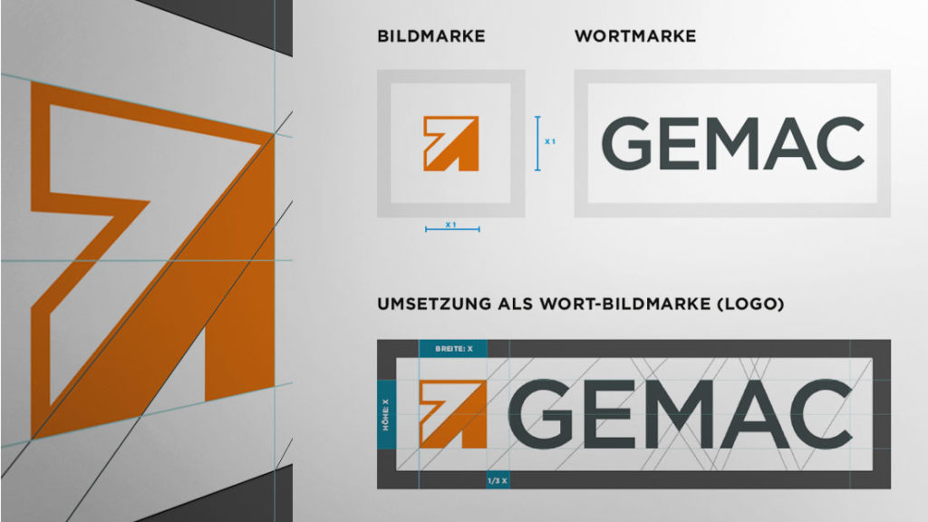 Überarbeitung der Corporate Identity für GEMAC CHEMNITZ - realkonzept
